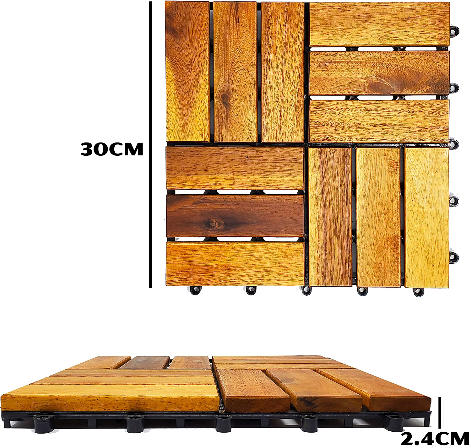 Transform Outdoor Area With Acacia Decking Tiles | MPL Vietnam